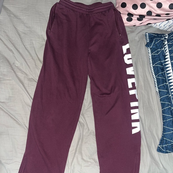 PINK Victoria's Secret | Pants & Jumpsuits | Love Pink Campus Sweats ...